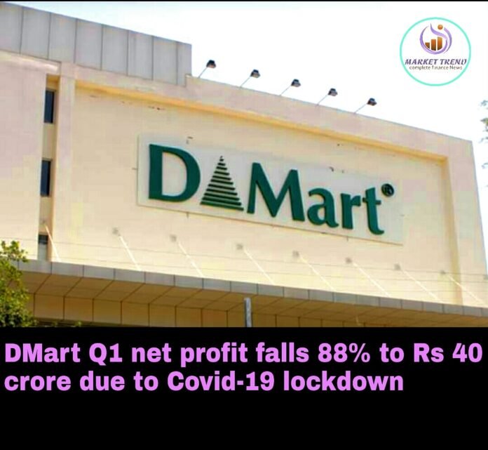 DMart Q1 net profit falls 88% to Rs 40 crore due to Covid-19 lockdown - Universal Times Magazine